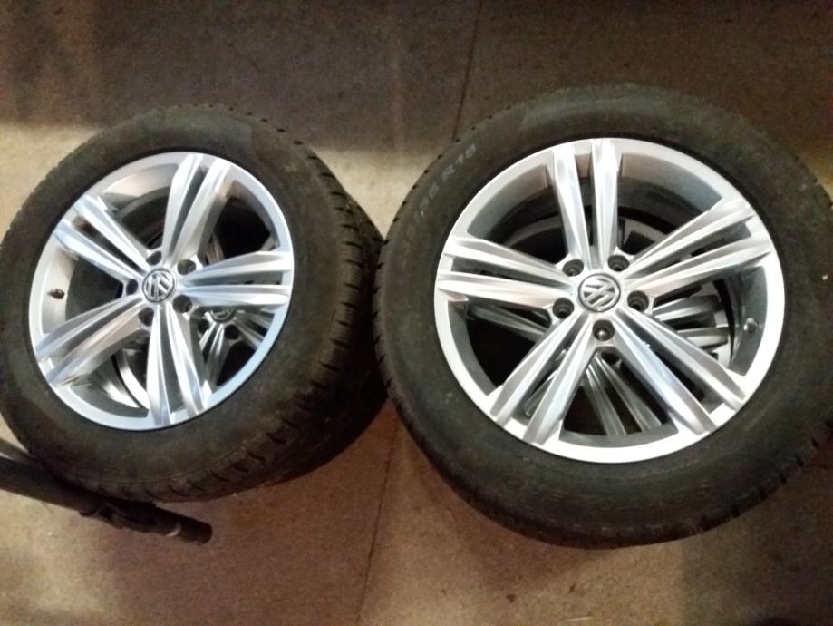 Platišča 18 col z gumami 235, TIGUAN R Line, luknje 5x112, količina: 4