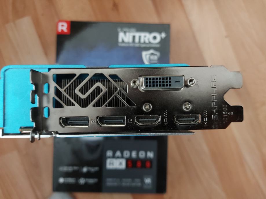 AMD Radeon RX 580 Sapphire NITRO+, 8GB