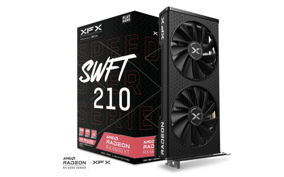 grafična kartica AMD rx 6600 xt xfx dual fan 8gb