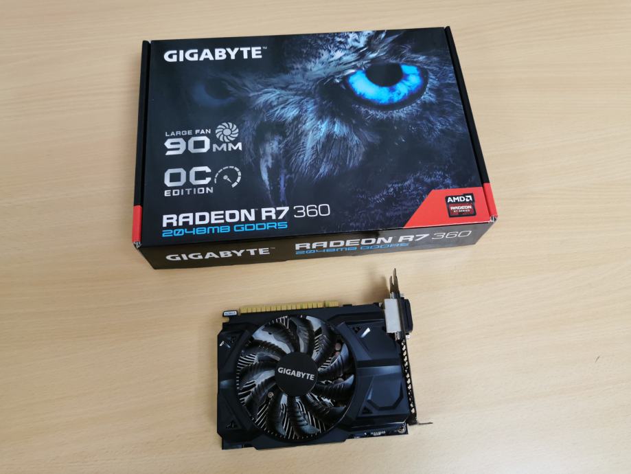 Grafična kartica Gigabyte Radeon R7 360 (AMD) 2GB GDDR5