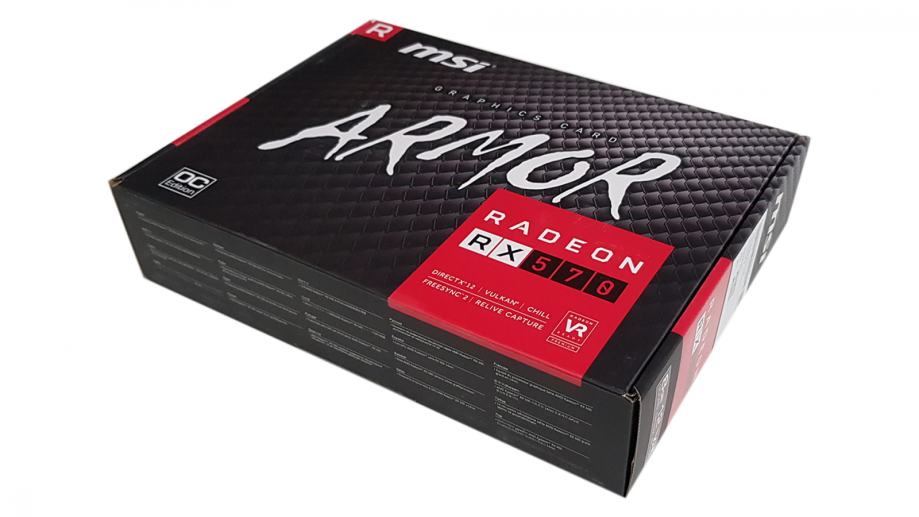 MSI RX 570 8gb Armor Edition