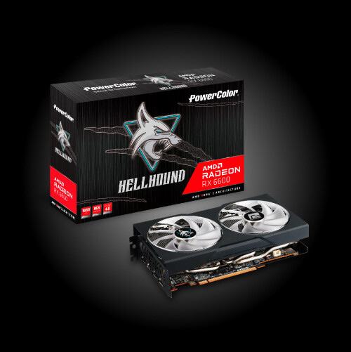 AMD Radeon RX 6600 PowerColor Hellhound