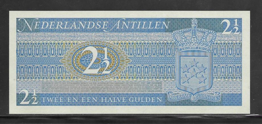 Nizozemski Antili, 2 1/2 gulden 1970, UNC - letalo