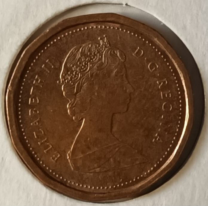 CANADA CENT 1984