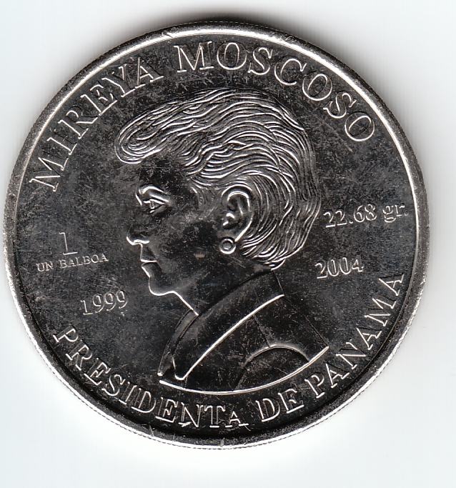 Panama, 1 Balboa, Panamski prekop, 2004, KM#134, UNC