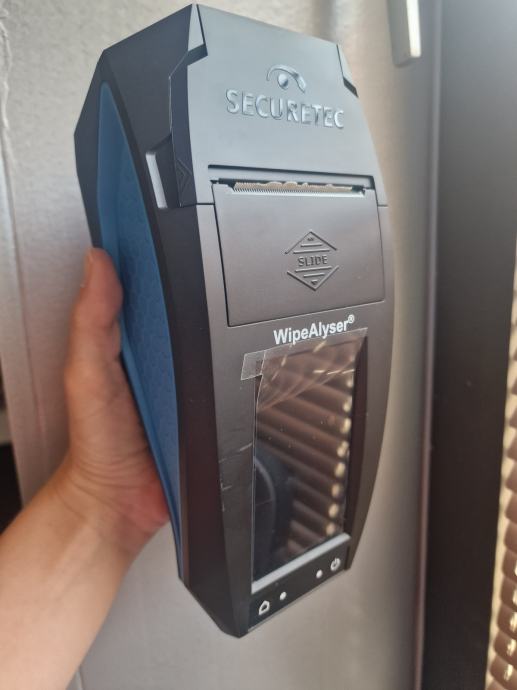 Securetec WipeAlyser - aparat za odčitavanje testa na droge