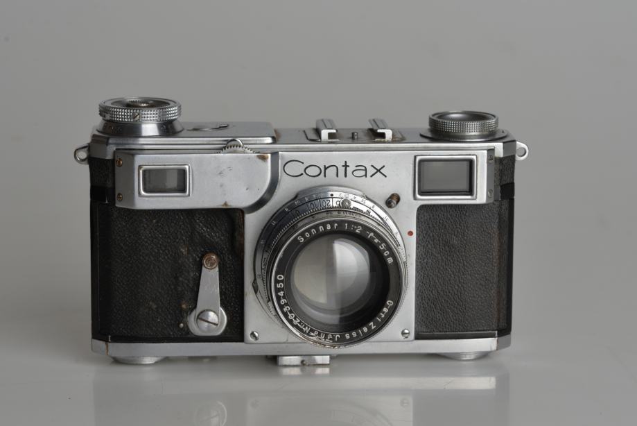 Contax II + Carl Zeiss Sonnar 50mm/f2 analogni fotoaparat rangefinder
