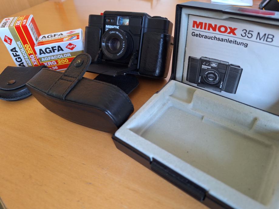 MINOX 35MB analogni, eden najmanjših 35mm, kot nov brezhiben ️