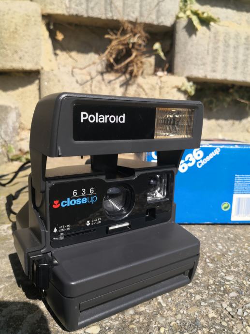 Polaroid 636 fotoaparat, instant kamera,