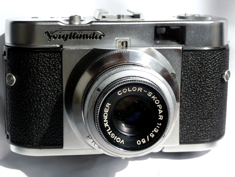 Voigtländer Vito B, originalna prva različica, Skopar 50mm