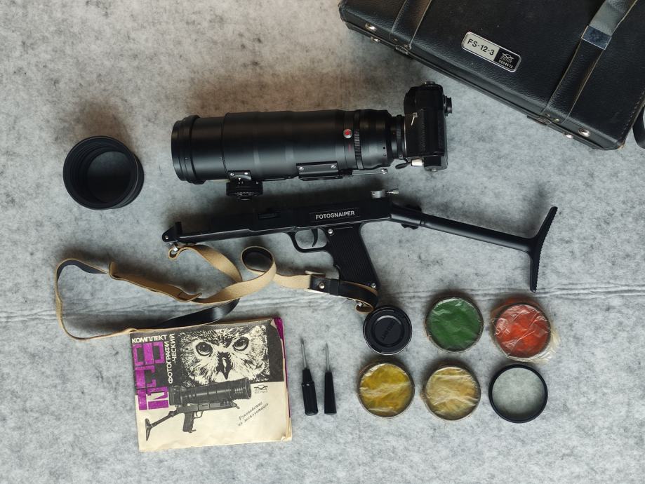Zenit FotoSnaiper FS-12-3 (Zenit 12 XPS, teleobjektiv Tair-3S 4,5 300)