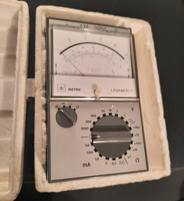 ANALOGNI MULTIMETER Iskra MERTEC UNIMER 1