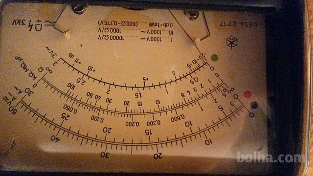 ISKRA US 3b -ANALOGNI MERILNI INSTRUMENT - NEDELUJOČ