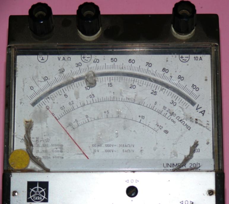 Prodam analogni univerzalni instrument Iskra Unimer 20/1