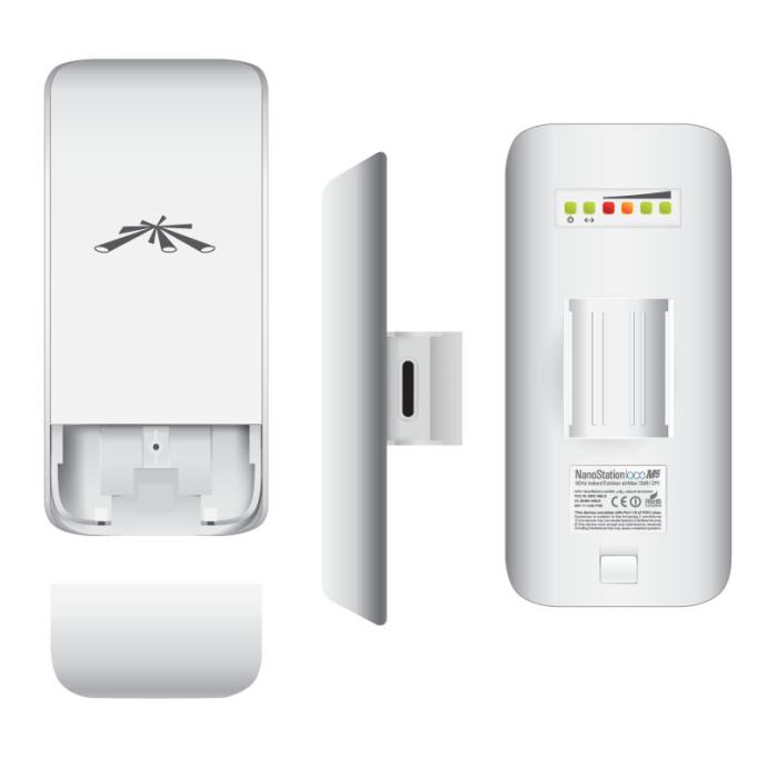 2 X UBNT UBIQUTI NSM5 + LOCO M5 BRIDGE WIFI 5GHz