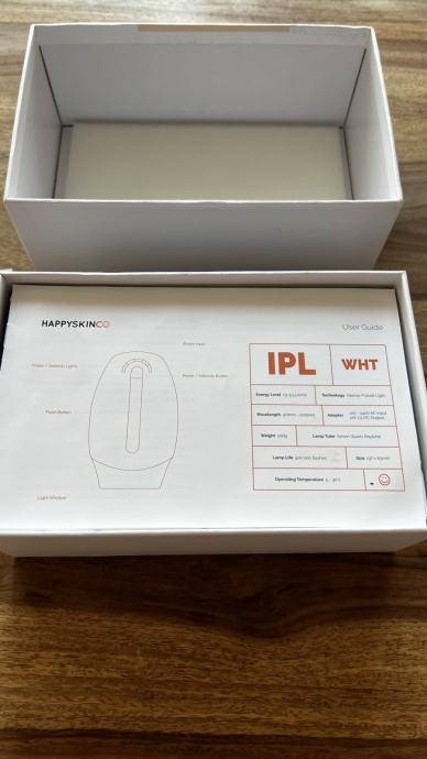 Laser za odstranjevanje dlak za domačo uporabo - HAPPY SKIN IPL