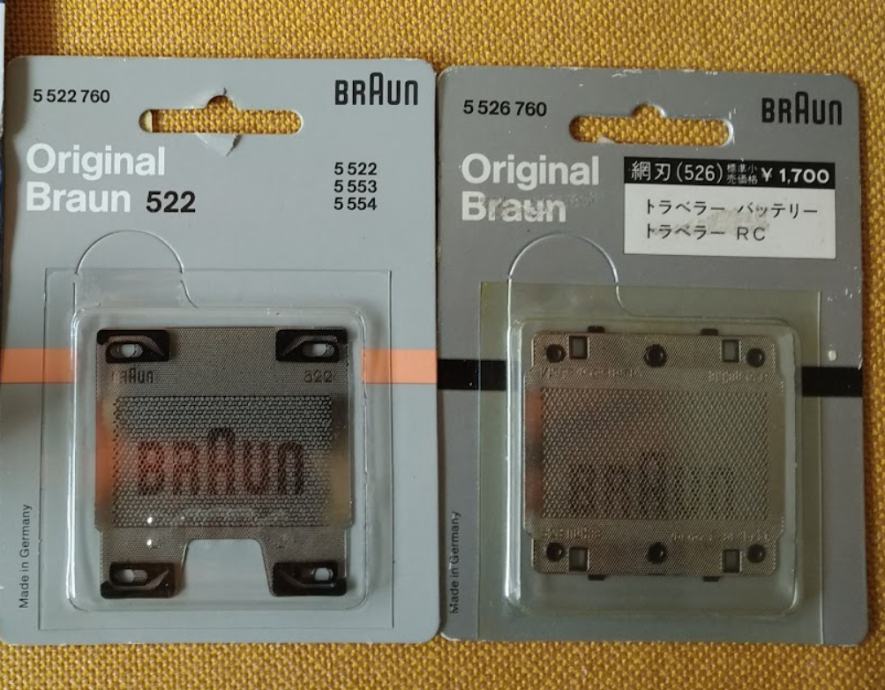 Mrežica za brivnik Braun (5522_5553_5554; NOVA)