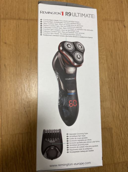 NOV Remington rotacijski brivnik Ultimate Series R9