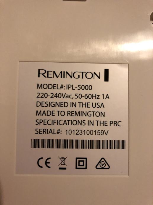Remington I light IPL-5000 s tremi zarnicami vrednosti 75 eur