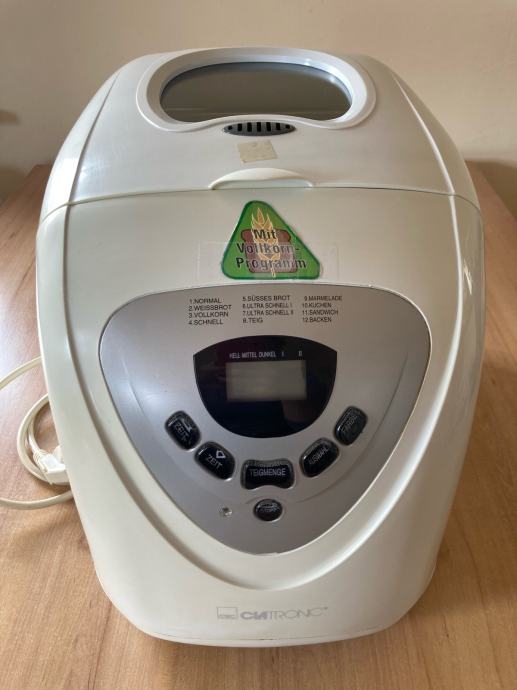 Aparat za peko kruha CLATRONIC BBA 2605