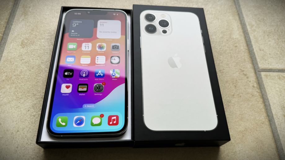 Apple iphone 13 pro max 5G 256GB White