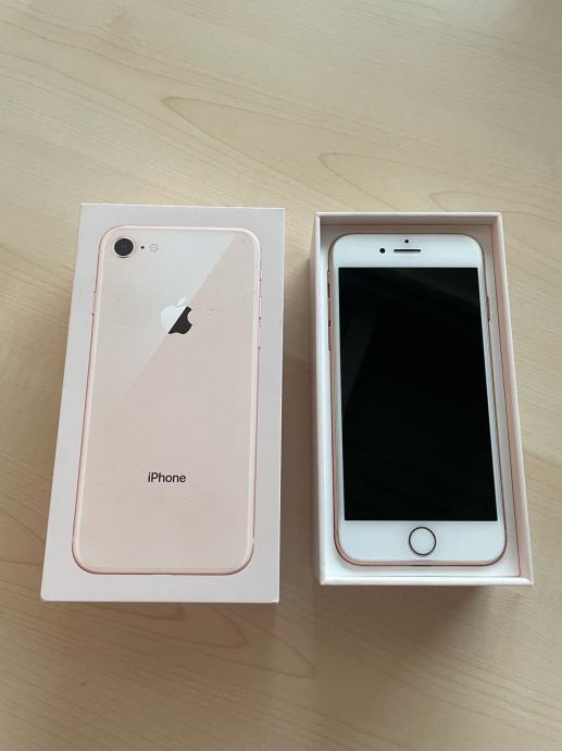 Apple iPhone 8, 64GB, Rose Gold