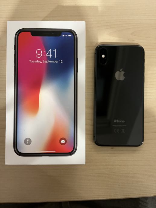 Apple Iphone X, Space Gray, 64 GB