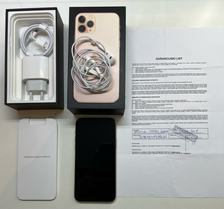 iPhone 11 pro gold 64gb, ODLICNO OHRANJEN!