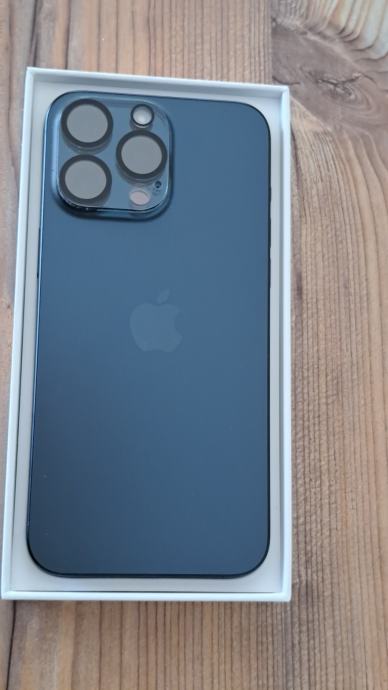 iPhone 15 Pro Max 256 GB (moder)-NOV, nerabljen, z računom+garancijo