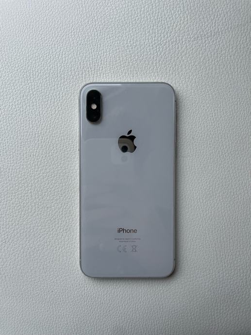 iPhone X 256GB, silver