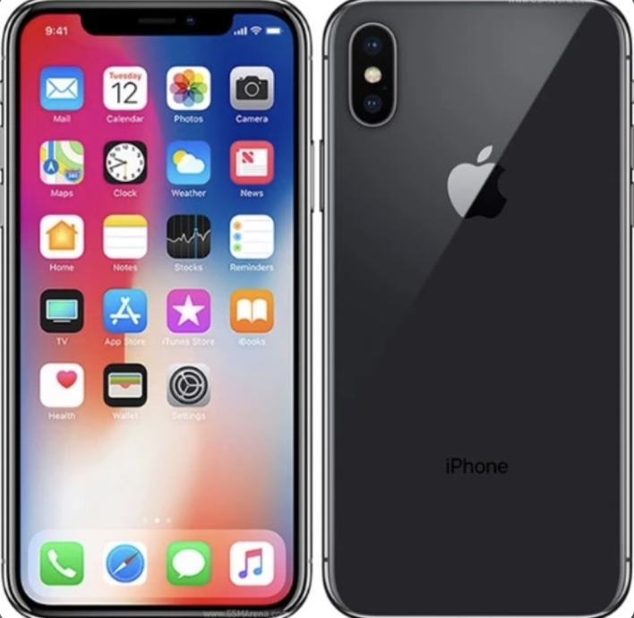 Iphone X, space grey 256gb