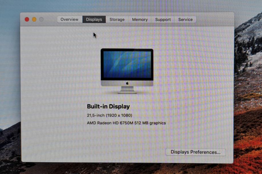 Apple iMac 21.5 Core i5, Mid 2011