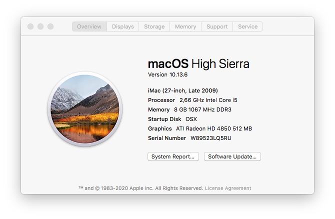 Apple iMac 27-Inch Core i5 2.66 (Late 2009)