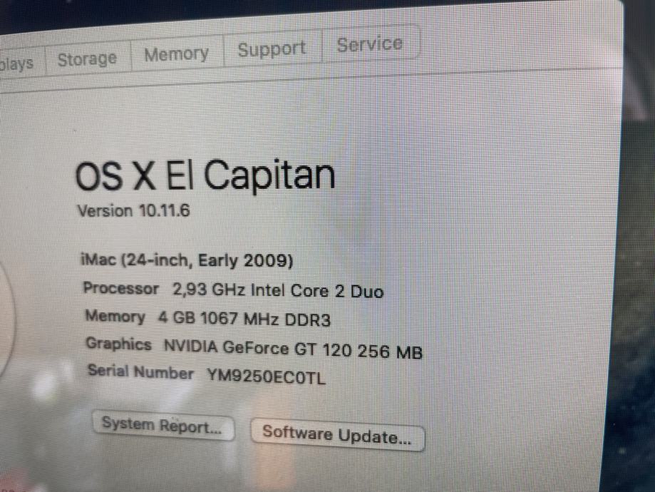 iMac (24-inch, Early 2009)