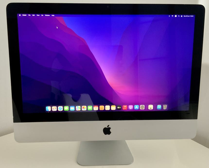 Računalnik Apple iMac 21.5, Late 2009, macOS Monterey, AMD M5100
