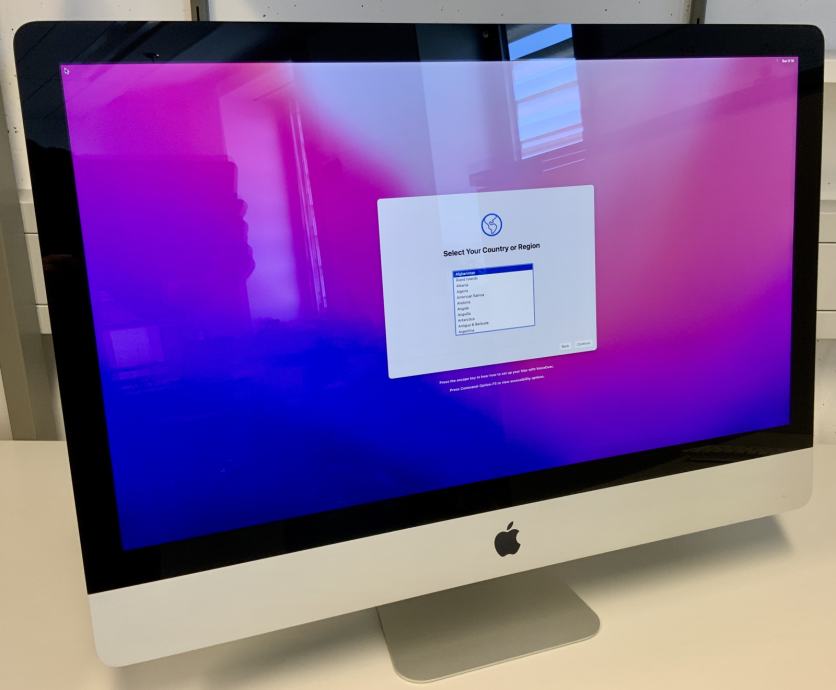 Računalnik Apple iMac 27, Late 2009, macOS Monterey, Xeon, AMD S7100X