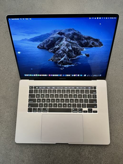 MacBook Pro 16 2019 Sp. Grey, 2,6GHz I7, 16GB, Radeon 5300M, 512GB SSD