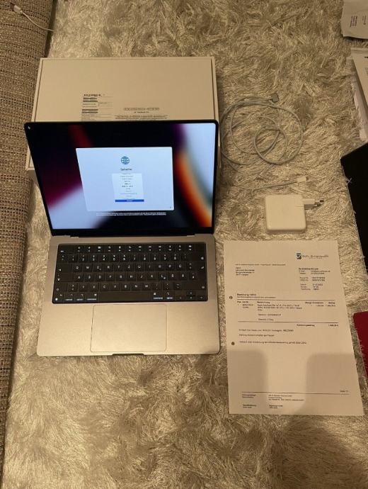 MacBook Pro 14 M1 Pro 16GB RAM 512GB SSD 8C CPU 14C GPU Space grey