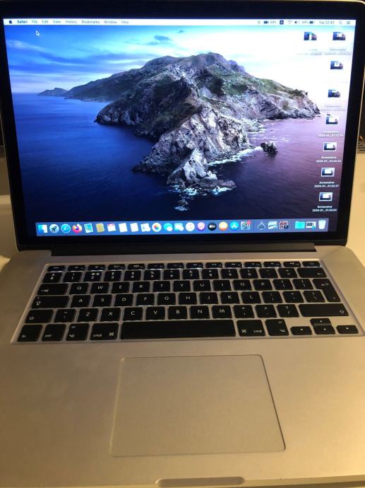 Macbook Pro Retina 15 A1398 i7 16GB 500GB SSD mid 2012-po delih