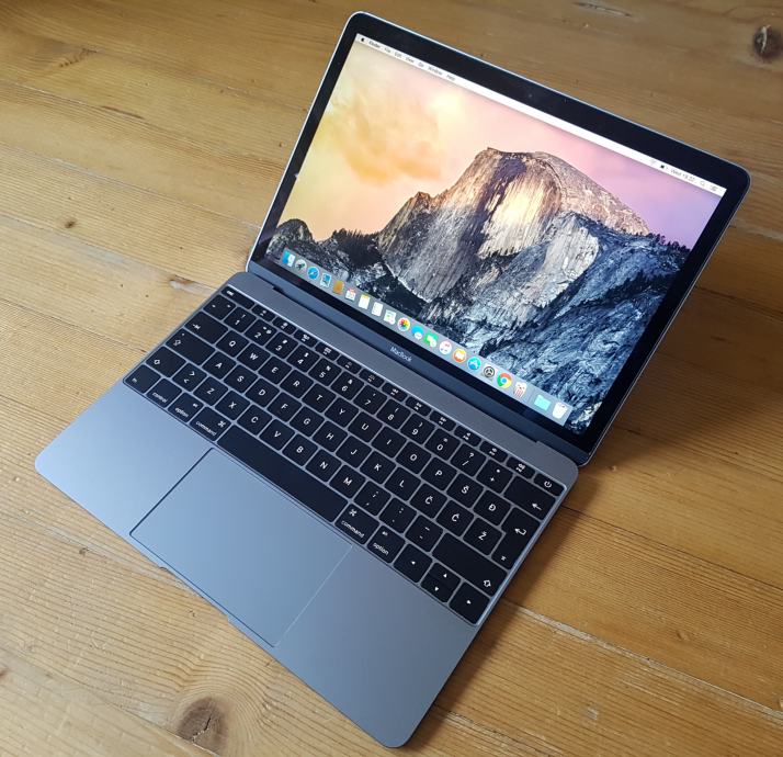 Prenosni računalnik Apple Macbook 12 Silver 8GB Ram 256GB KOT NOV!