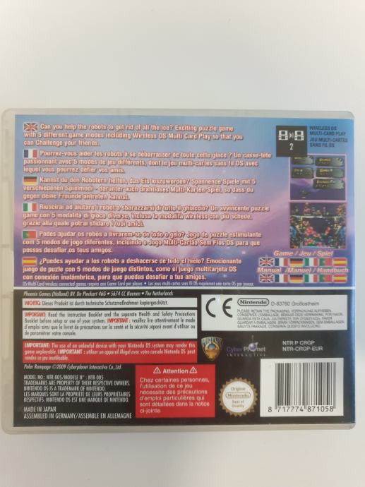 Polar Rampage Nintendo ds igra