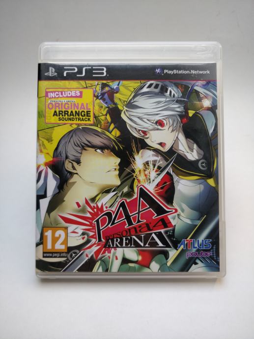 Persona 4 Arena (P4A) za PS3 + soundtrack CD
