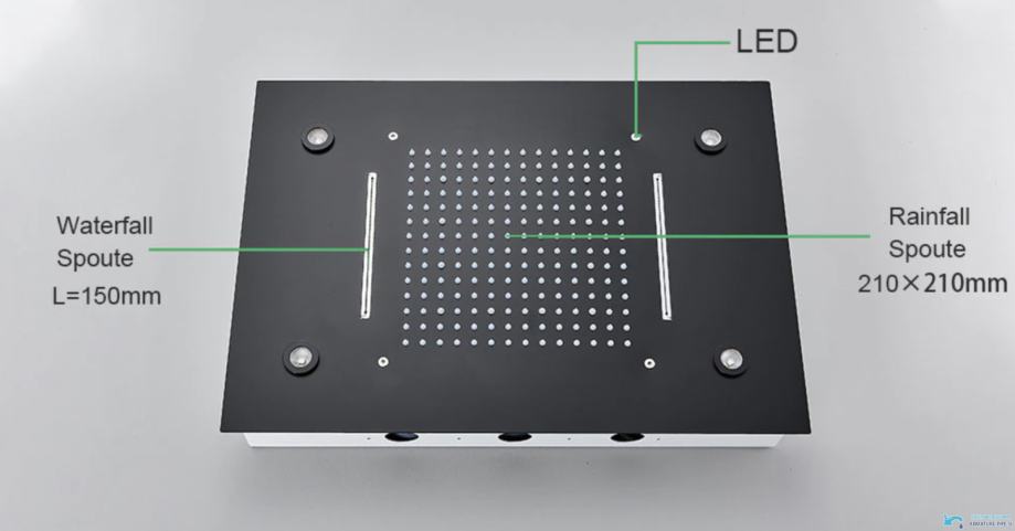 Luksuzni podometni LED tuš sistem | Termostatski tuš EYN PT8899