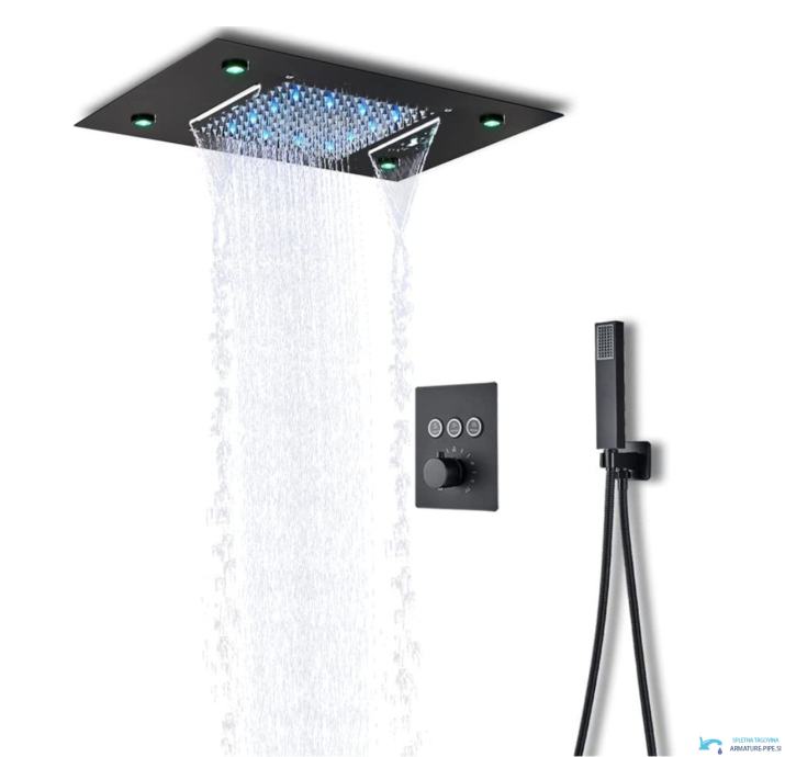Luksuzni podometni LED tuš sistem | Termostatski tuš EYN PT8899