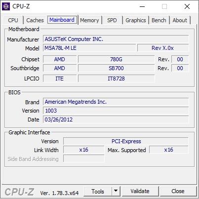 Desktop PC z AMD FX 6100 CPU in RX 470