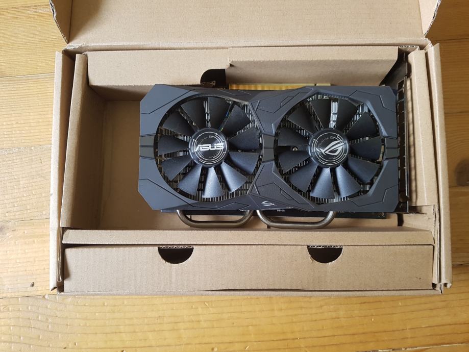 AMD ASUS ROG RX 460 4GB Gaming Grafična kartica LED osvetlitev