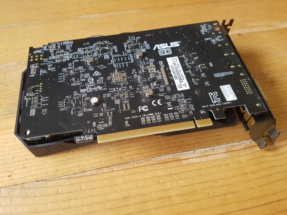 AMD ASUS ROG RX 460 4GB Gaming Grafična kartica LED osvetlitev