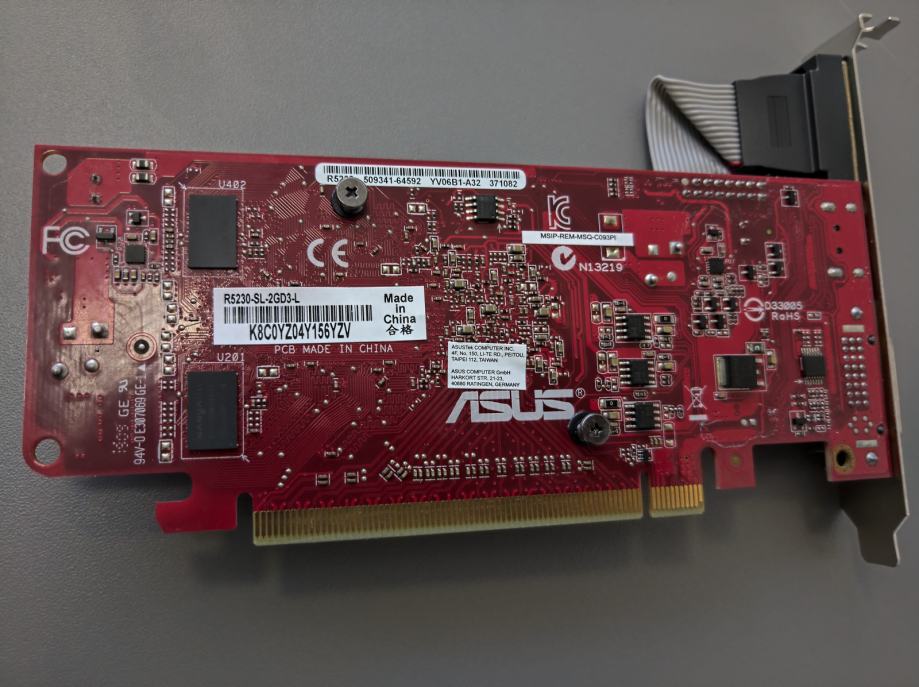 Asus R5 230, 2GB GDDR3 - NOVA