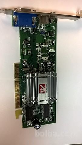 Ati Radeon 9200 SE,128bitna,pasivno hlajenje - brez hrupa