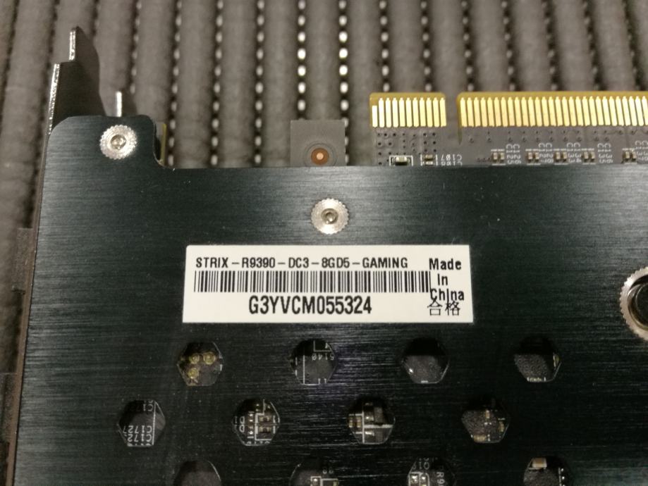 Ati Radeon R9 390 8gb ddr5 nikoli uporabljena za mining